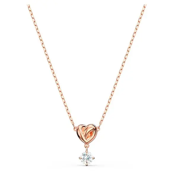 SWAROVSKI Lifelong Heart Pendant Necklace - White