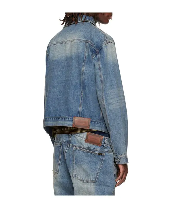 Andersson Bell Asymmetrical Layered Denim Jacket