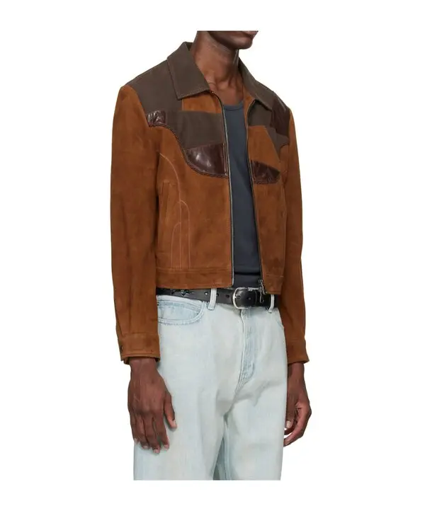 Andersson Bell Harvey Patchwork Suede Jacket