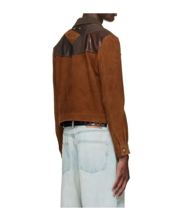 Andersson Bell Harvey Patchwork Suede Jacket