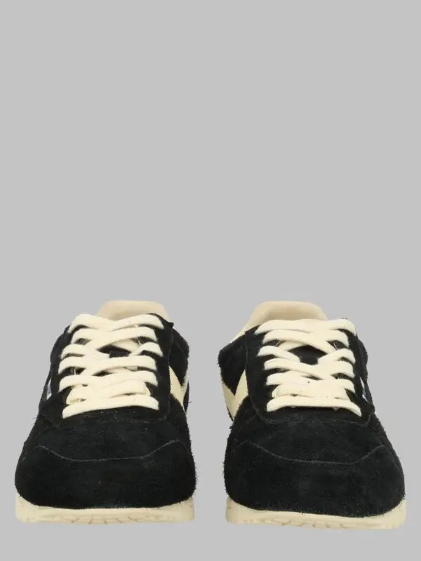 AUTRY Windspin Low Suede Sneakers - Black