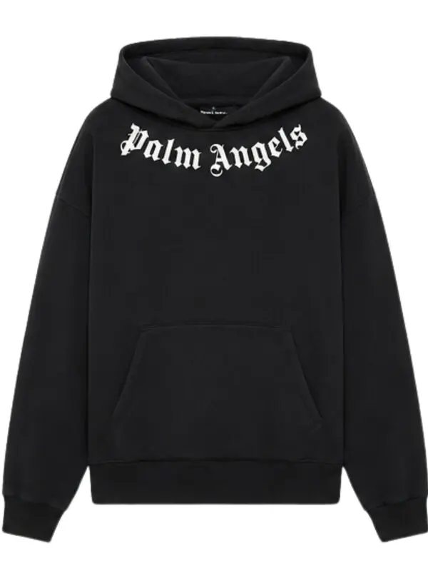Palm Angels Fleece Crewneck Sweater - Black