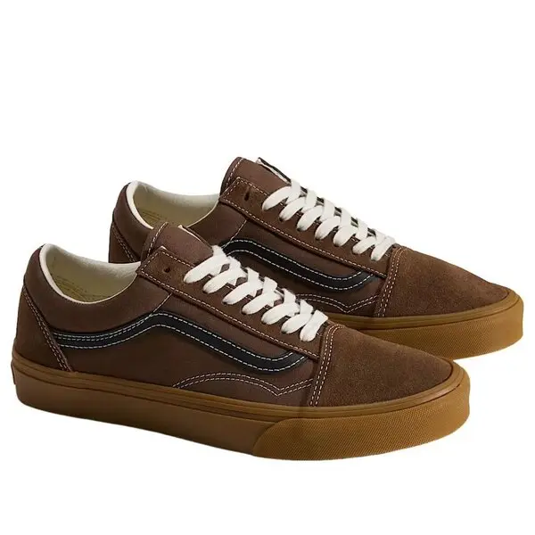VANS Old Skool Low Top Sneakers - Brown