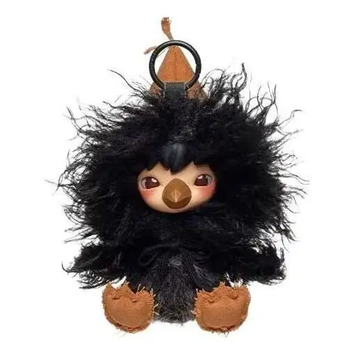 POP MART Hirono Mist-walker Series Plush Doll Pendant 'the Backlit Messenger - Multi-color