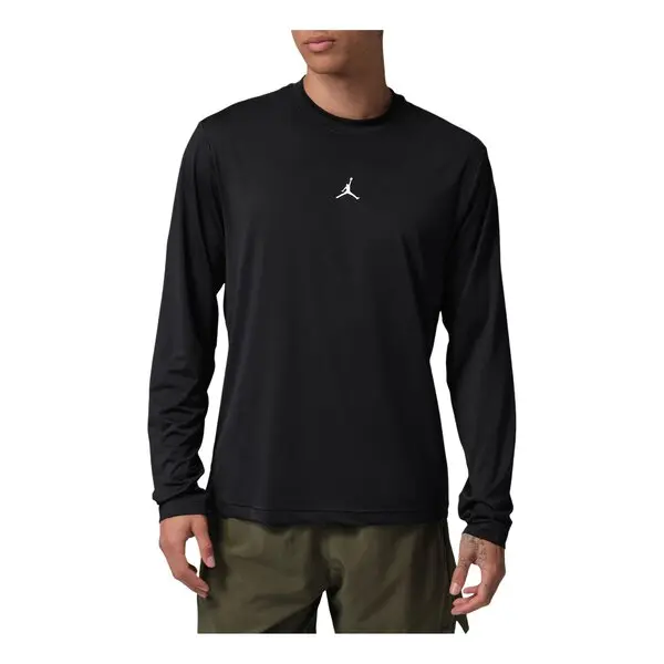 JORDAN Sport Essentials Dri-fit Long Sleeve T-shirt - Black