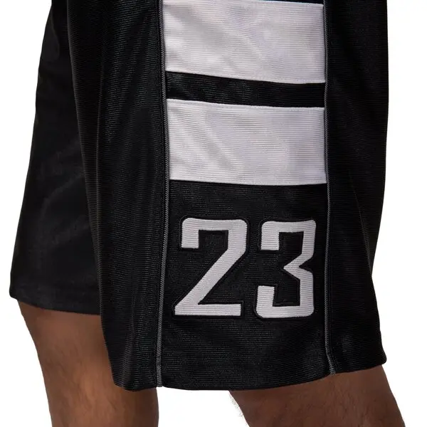 JORDAN Brooklyn Cat Scratch Shorts - Black/white