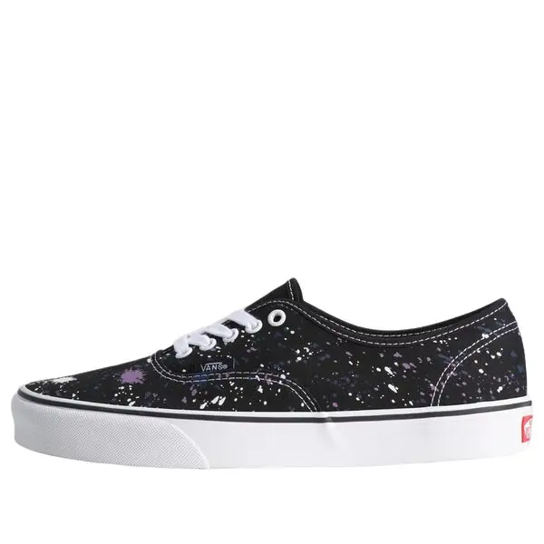 VANS Authentic Splatter Print Lace-up Sneakers - Splatter Black