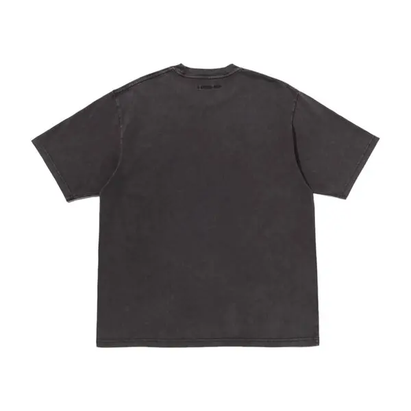 A BATHING APE Garment Dyed One Point Relaxed Fit T-shirt - Black
