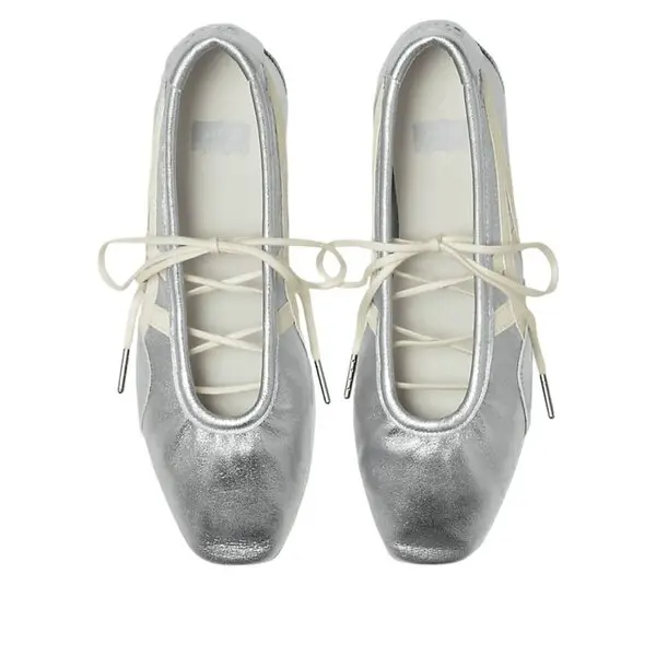 Onitsuka Tiger Ballerina Sneakers - Silver/cream
