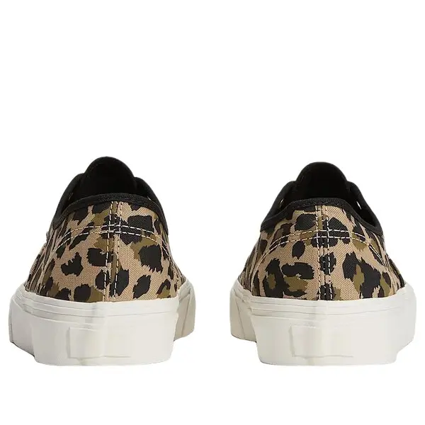 VANS Authentic Leopard Print Sneakers - Leopard Black/incense Tan