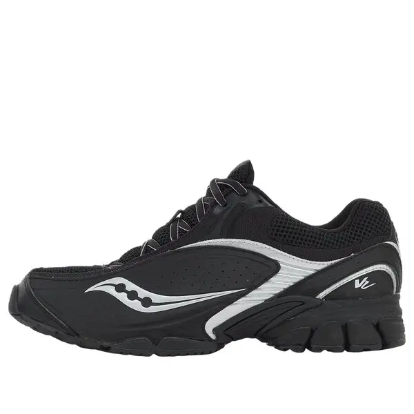 Saucony Progrid V2 Athletic Sneakers - Black/silver