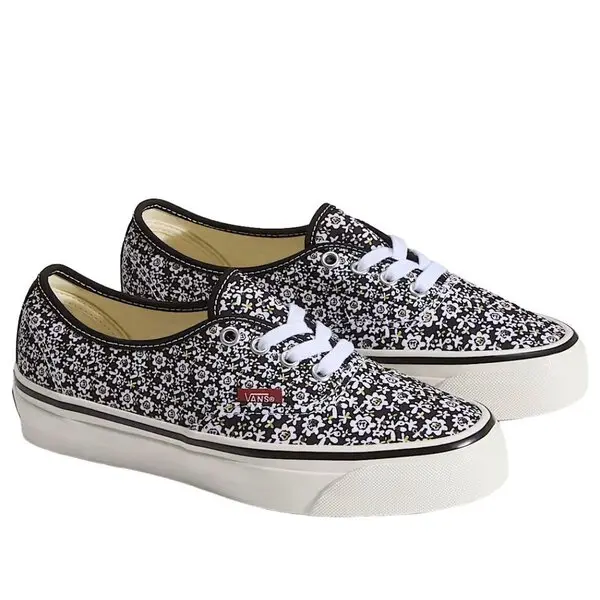 VANS Premium Authentic " Flower" Floral Sneakers