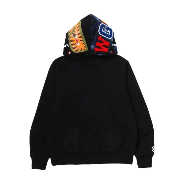 A BATHING APE Color Camo Reversible Shark Full Zip Hoodie