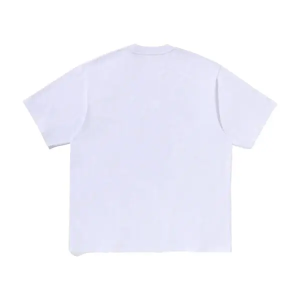 A BATHING APE Hand Drawn Outline College Relaxed Fit T-shirt