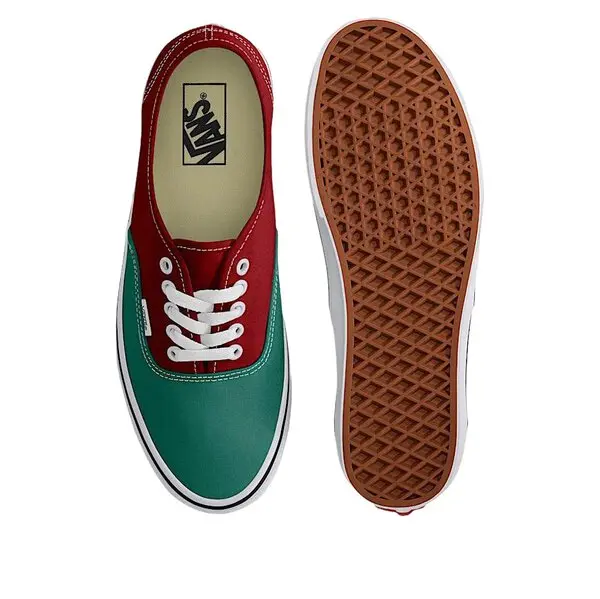 VANS Authentic 'green Red - Green/red