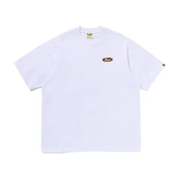 A BATHING APE Skateboard Logo Relaxed Fit T-shirt - White