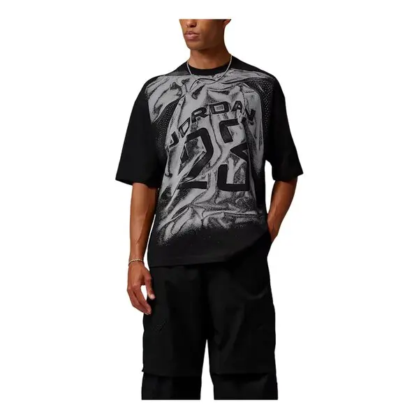 JORDAN Sport Dri-fit T-shirt 'black White