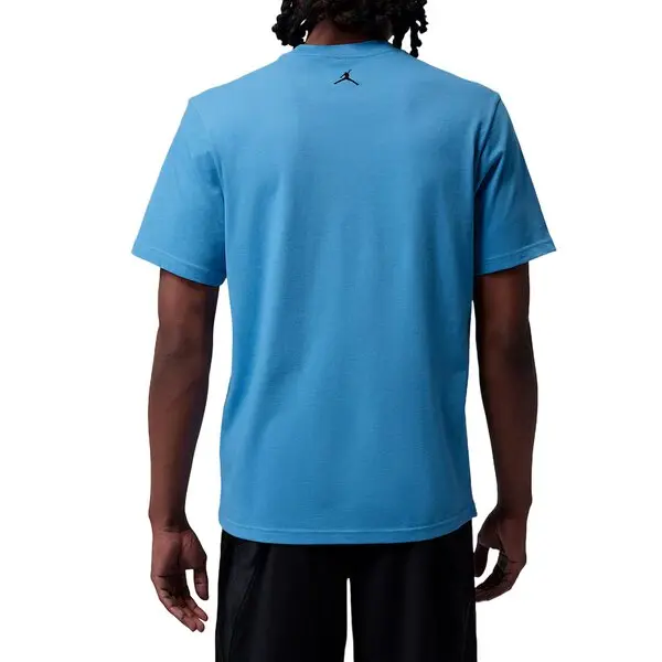 JORDAN Sport Dri-fit Graphic T-shirt 'blue Beyond Black - Blue Beyond/black