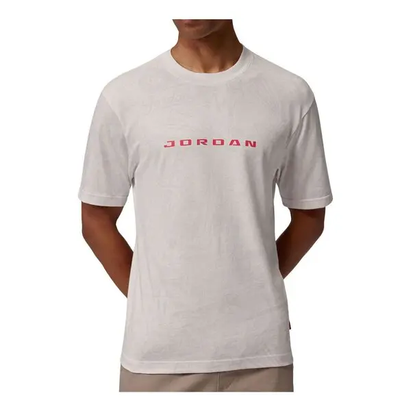 JORDAN Brooklyn T-shirt - Phantom University Red