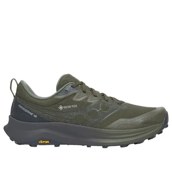 Saucony Peregrine 16 Gtx Trail Running Sneakers - Fatigue/ebony