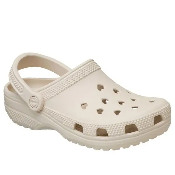 CROCS Classic Hearts Cut Out Clog - Frappe