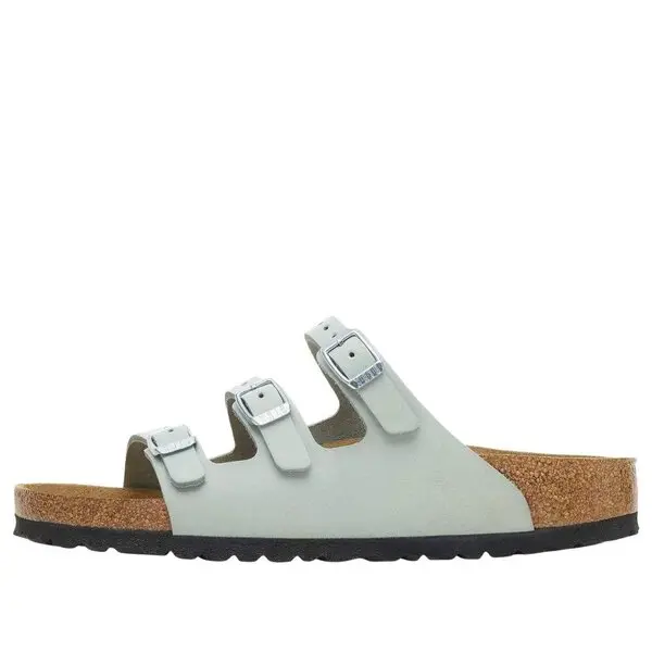 BIRKENSTOCK Florida Triple Strap Sandals - Pure Sage