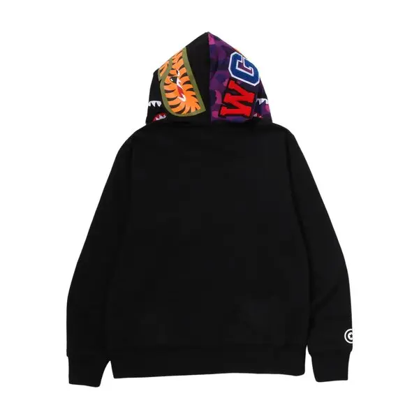 A BATHING APE Color Camo Reversible Shark Full Zip Hoodie