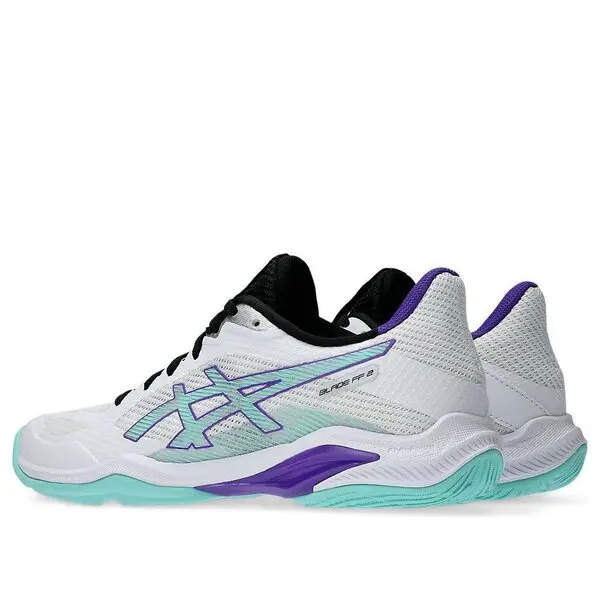 Asics Blade Ff 2 Athletic Sneakers - White/illuminate Mint