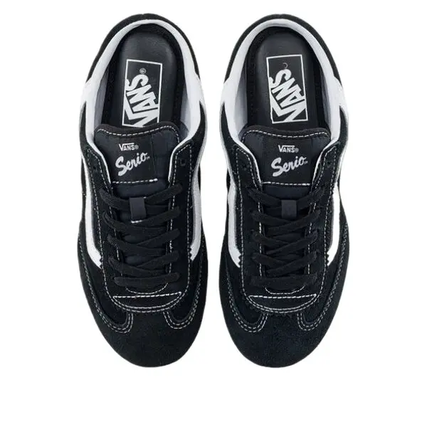 VANS Super Lowpro Mule - Black/white