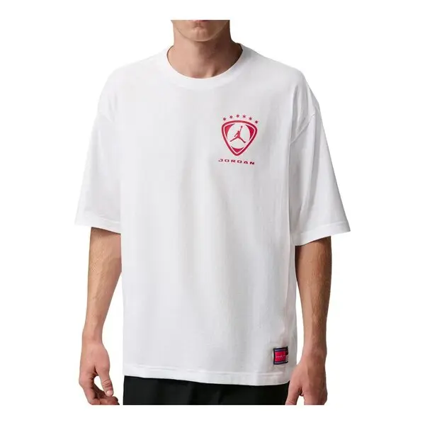 JORDAN Brooklyn T-shirt 'white University Blue
