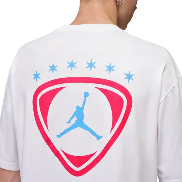 JORDAN Brooklyn T-shirt 'white University Blue
