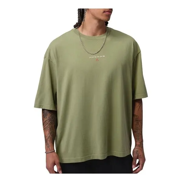 JORDAN Flight Essentials Oversized Patch T-shirt - Alligator