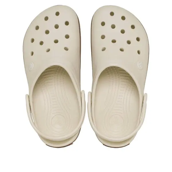 CROCS Crocband Gum Clog - White