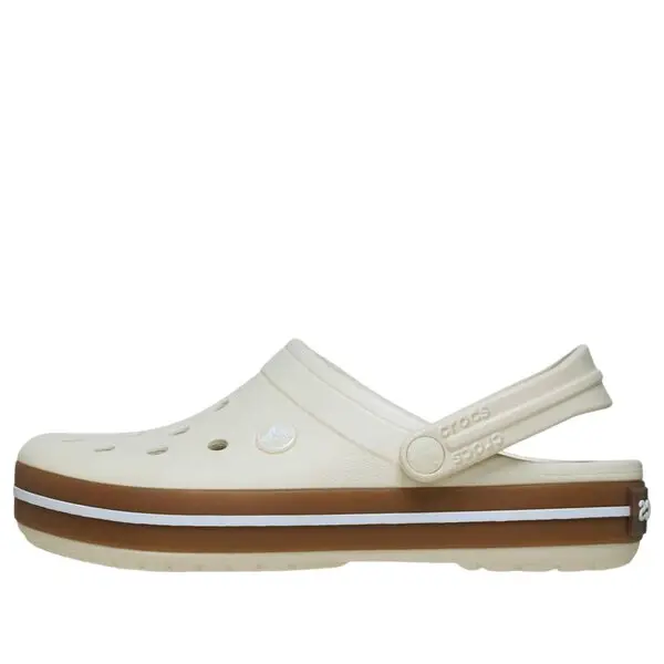 CROCS Crocband Gum Clog - White