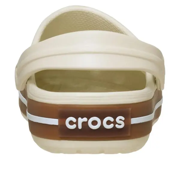 CROCS Crocband Gum Clog - White