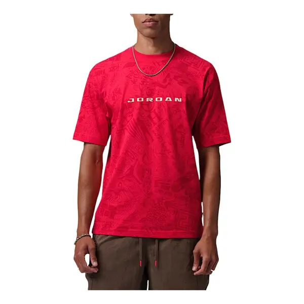 JORDAN Brooklyn T-shirt 'university Red Phantom