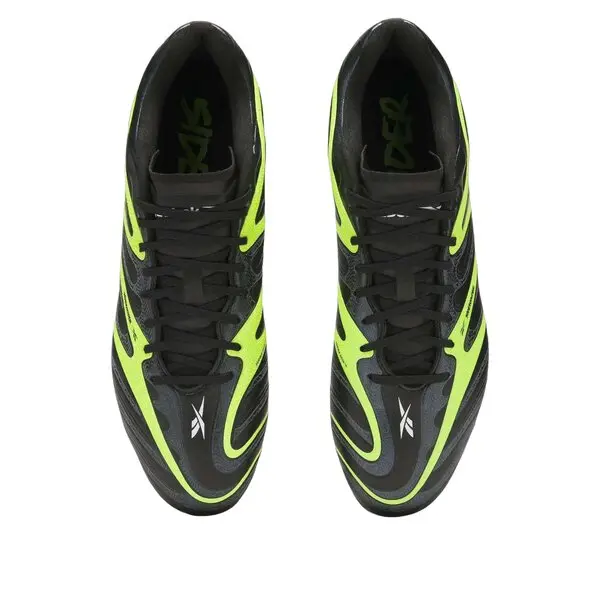REEBOK Sidewinder 26 League Fg Athletic Cleats - Black Digital Lime