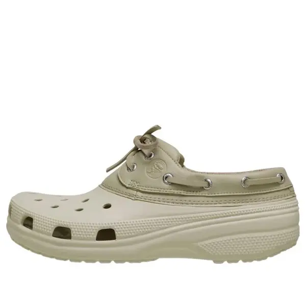 CROCS Classic Boat Shoe - Bone Moth