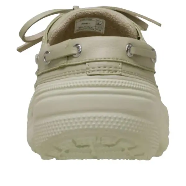 CROCS Classic Boat Shoe - Bone Moth