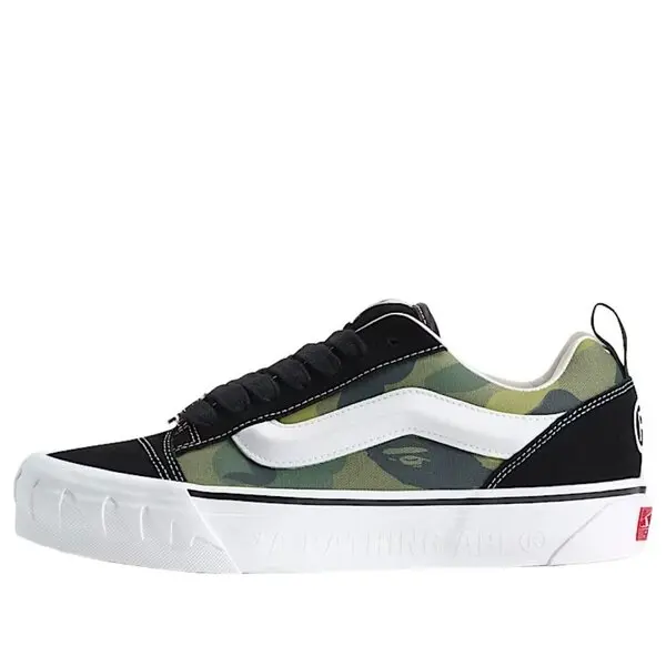 VANS X Bape Premium Knu Skool 'camo Green