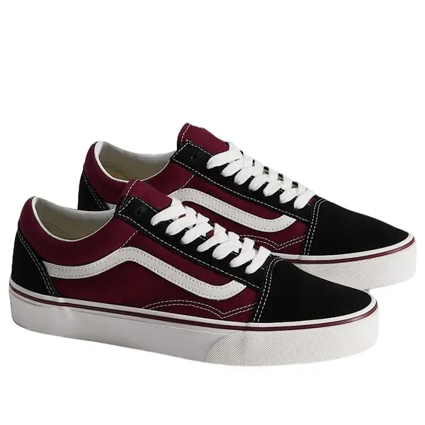 VANS Old Skool Sneakers - Red/black