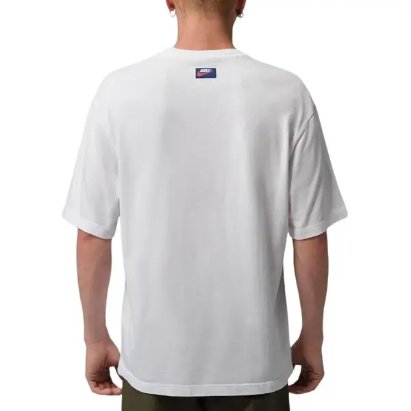 JORDAN Flight Essentials Pocket T-shirt 'white Black