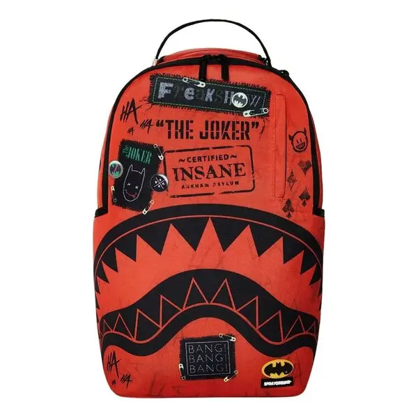 SPRAYGROUND X Dc Comins "joker Asylum" Backpack - Multi-color