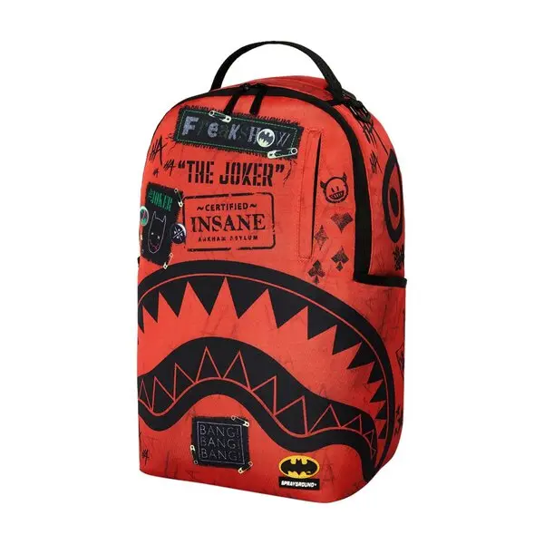 SPRAYGROUND X Dc Comins "joker Asylum" Backpack