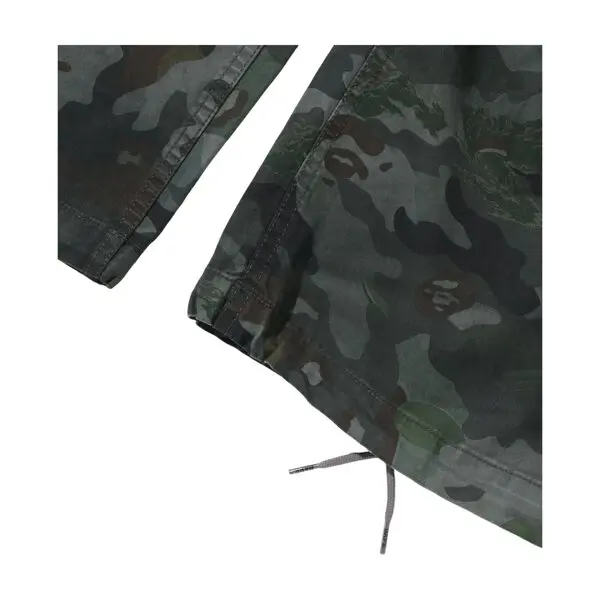 A BATHING APE Hybrid Camo Multi Badge Cargo Pants