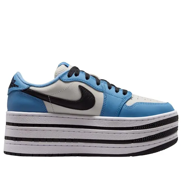 JORDAN 1 Triple Stack Sneakers - Blue Beyond/black/white