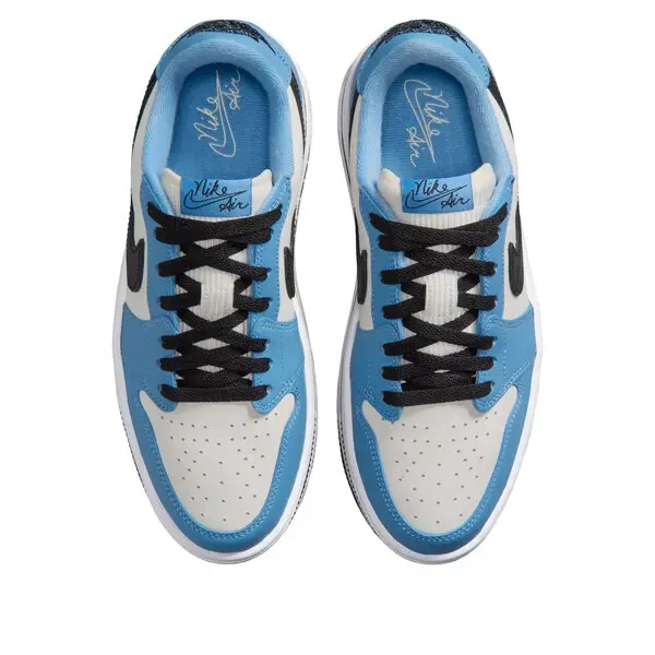 JORDAN 1 Triple Stack Sneakers - Blue Beyond/black/white