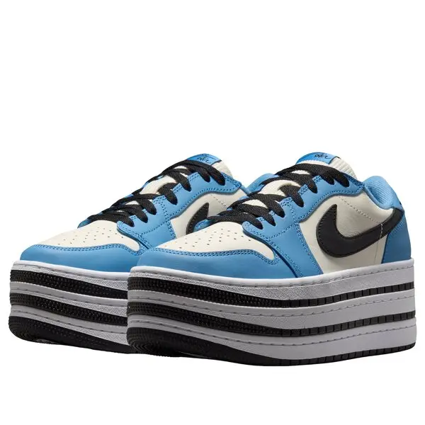 JORDAN 1 Triple Stack Sneakers - Blue Beyond/black/white