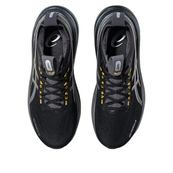 Asics Gel-nimbus 28 Glitter Athletic Sneakers - Black/pure Silver