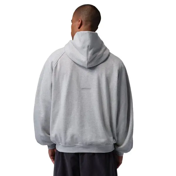 JORDAN Flight Fleece Oversized Hoodie - Grey Heather